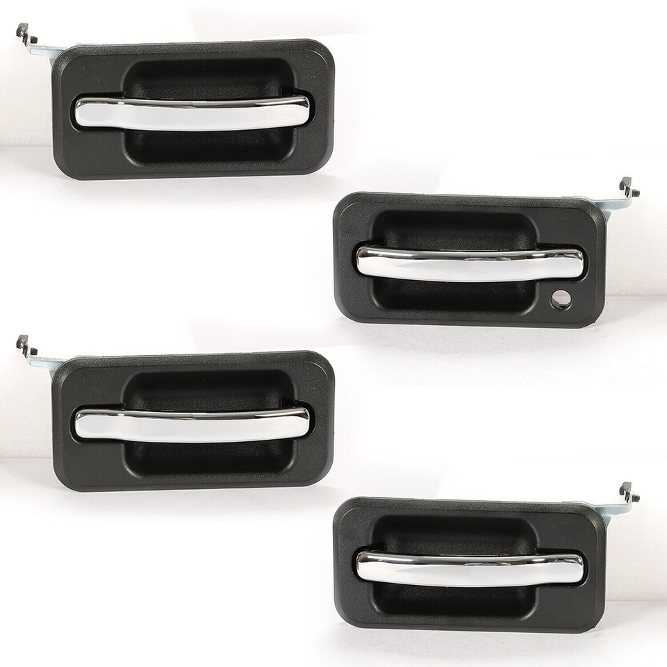 HECASA Exterior Door Handle For 2003-2009 Hummer H2 Base Front & Rear ...