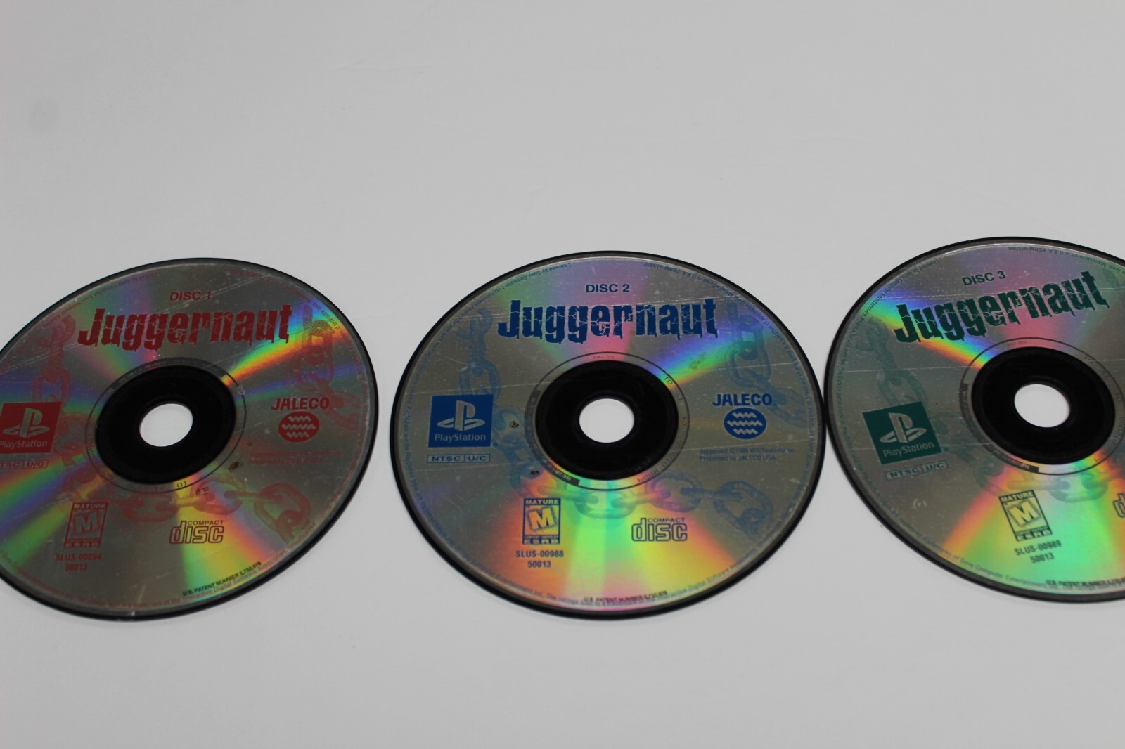 Juggernaut (PS1, 1999) Discs Only 32264500132| eBay