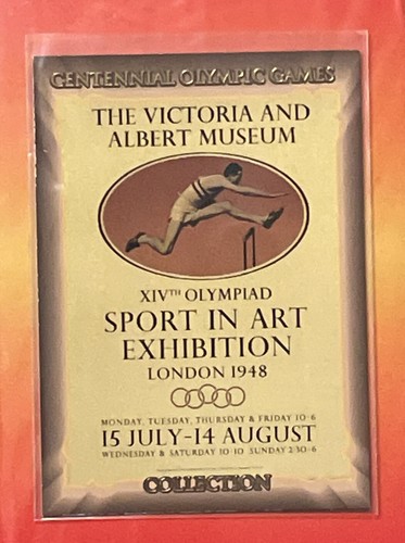 1992 ACOG Centennial Olympic Games #69 1948 Olympic Games Poster Promo ...