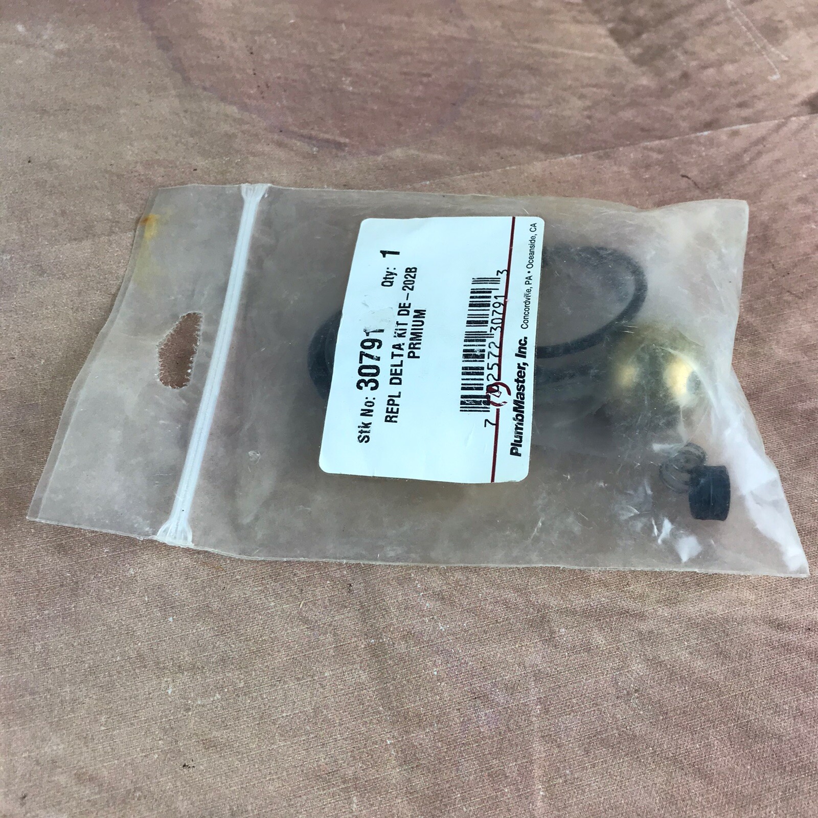 PlumbMaster Delta Single Lever Repair Kit W/ SS Ball 30791 Fo Delta DE ...