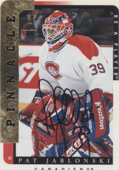 1996-97 Pinnacle Be A Player - Pat Jablonski #99 Autographs (AU) for ...