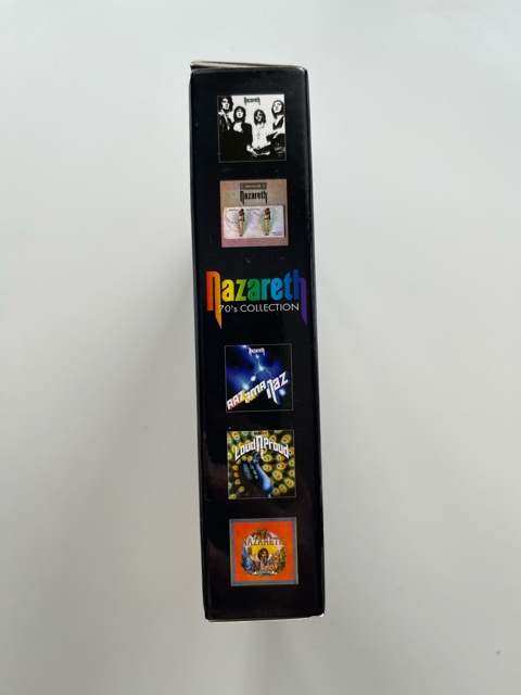 Nazareth - The 70's Collection 5 Album CD BoxSet Japanese OBI Strips ...