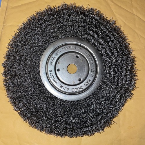 Weiler Trulock Wire Wheel Wire Brush, Arbor, 8" | eBay