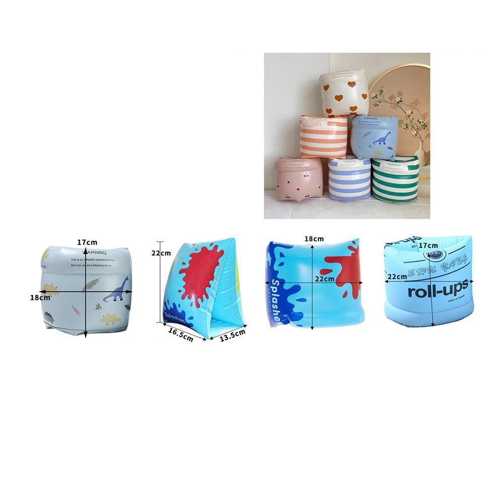 Safety Armbands Swimming Arm Ring Pool Buoy Floating Circle Sleeves | eBay