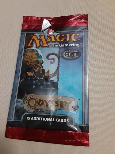 Odyssey Booster Pack MTG empty wrapper No Cards Magic The Gathering | eBay