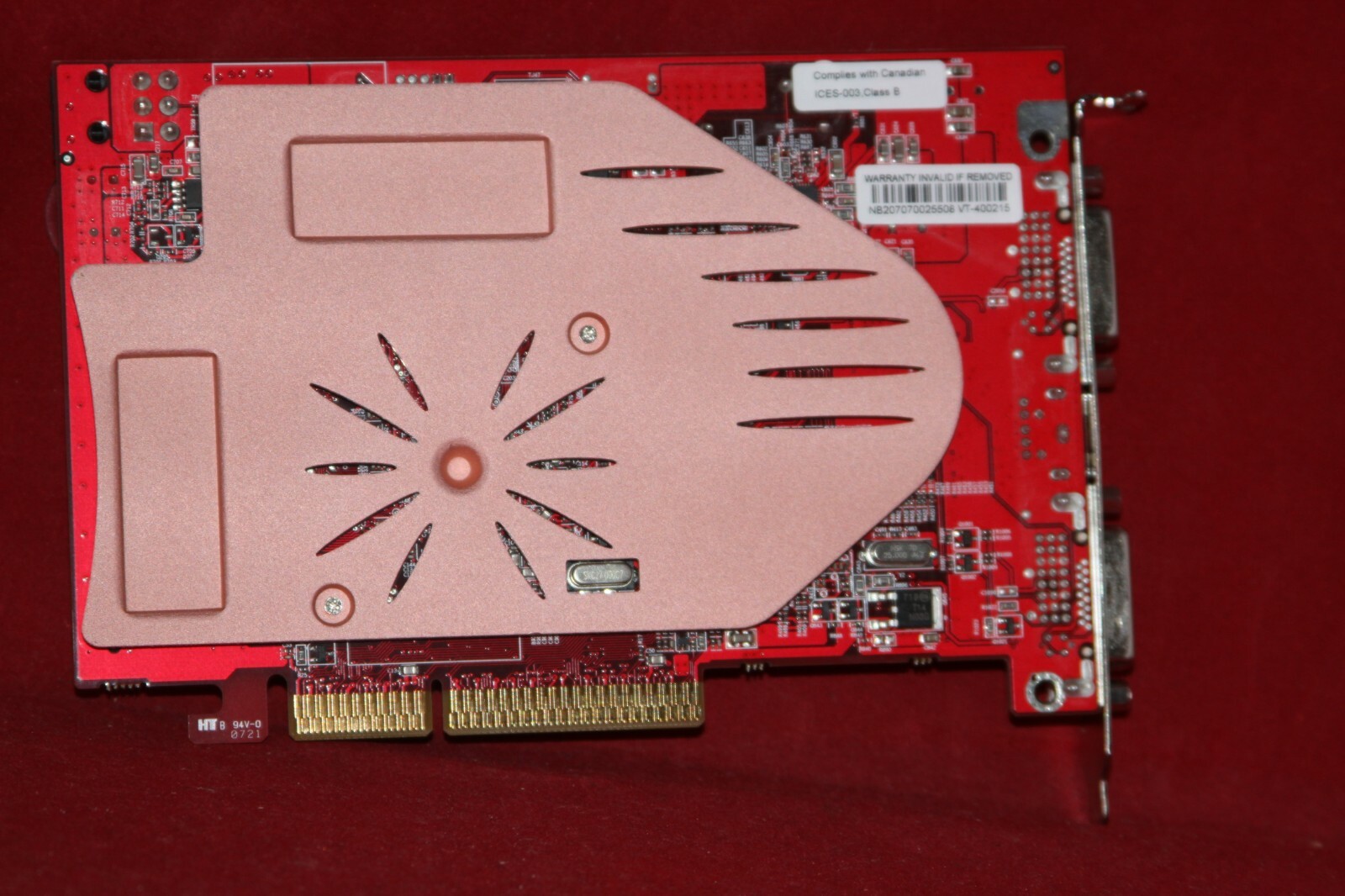 VisionTek ATI Radeon HD 2600 PRO 256MB, AGP Graphics Card. (2600P256AGP ...