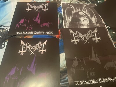 Mayhem- De Mysteriis Lp ADP RARE Judas Iscariot Leviathan Immortal ...