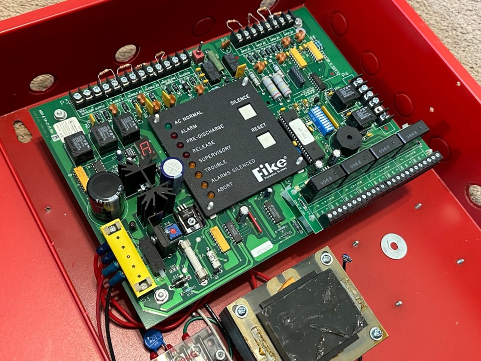 Fike 10-051 Fire Alarm Single Hazard Control Panel | eBay