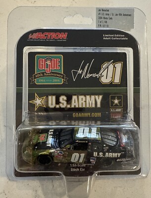 NASCAR DIECAST 1:64 ACTION 2004 #1 Joe Nemecheck US Army Hi Joe 40th ...