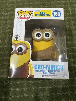 Funko Pop! Movies Minions Cro-Minion Vinyl Figure #169 Despicable Me | eBay