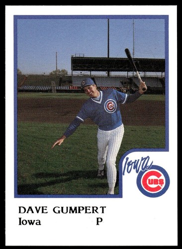 1986 ProCards Iowa Cubs Dave Gumpert Iowa Cubs #13 | eBay