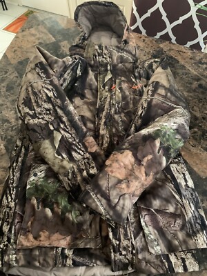 Habit Insulated Camouflage Hooded Hunting Jacket Size M | eBay