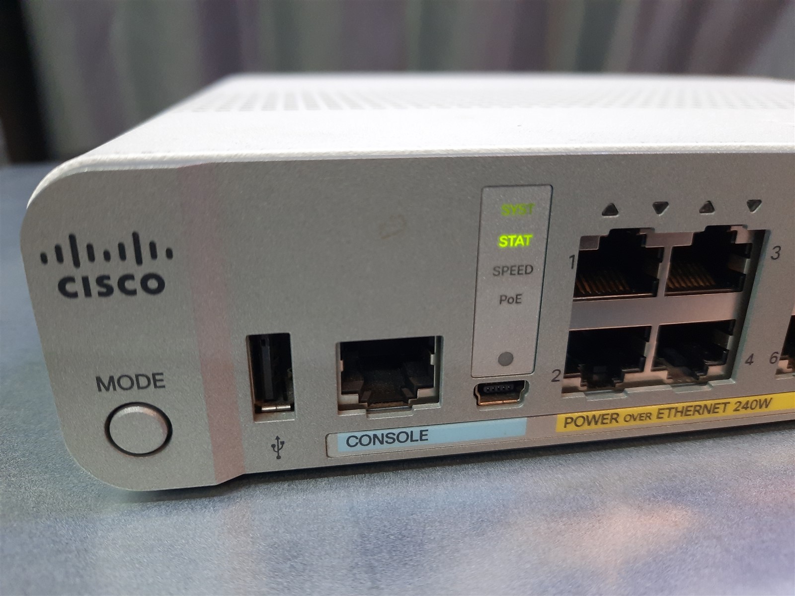 Cisco Catalyst WS-C3560CX-12PC-S Silent switch Poe Plus compact switch ...