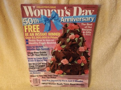 WOMAN'S DAY 50th Anniversary Issue October 27, 1987 | eBay