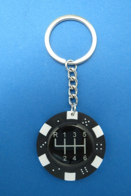 6 SPEED PATTERN #1 POKER CHIP DICE KEYRING KEY RING CHAIN #503 | eBay