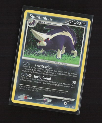 Skuntank 15/130 Diamond & Pearl Holo Rare Pokemon Card | eBay