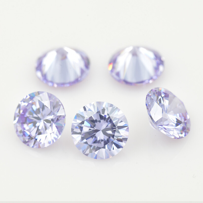 1000pcs 0.8~3.5mm Round Loose CZ Stone High Quality Cubic Zirconia ...