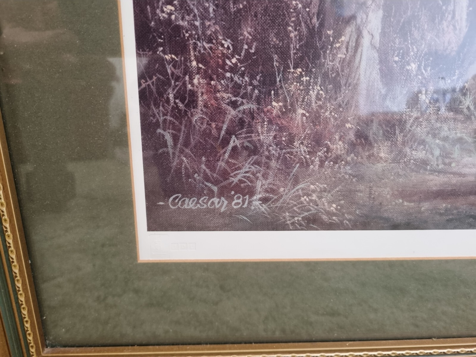 John Caesar Smith. Limited Edition Print. A Sunday Walk. Signed & Dated ...