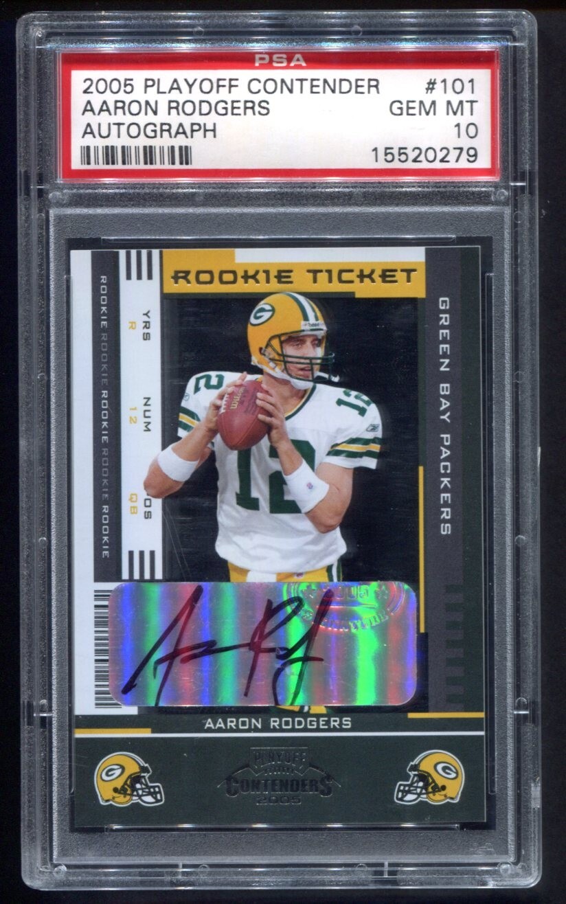 Aaron Rodgers | Autographed Football Memorabilia & NFL Merchandise
