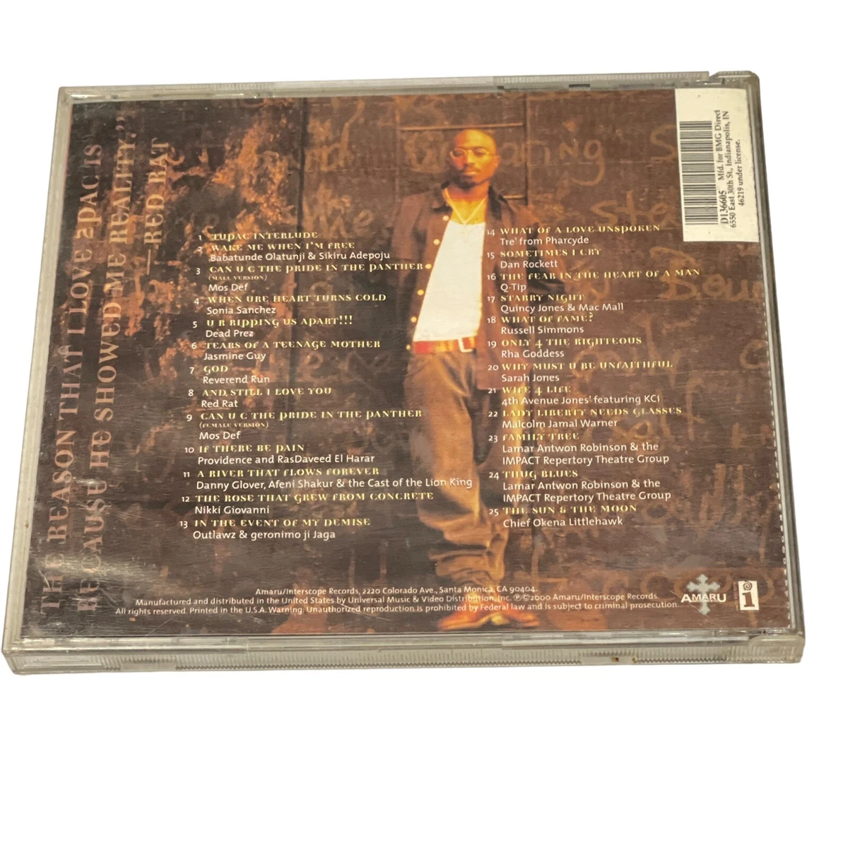 2pac The Rose That Grew From Concrete Album