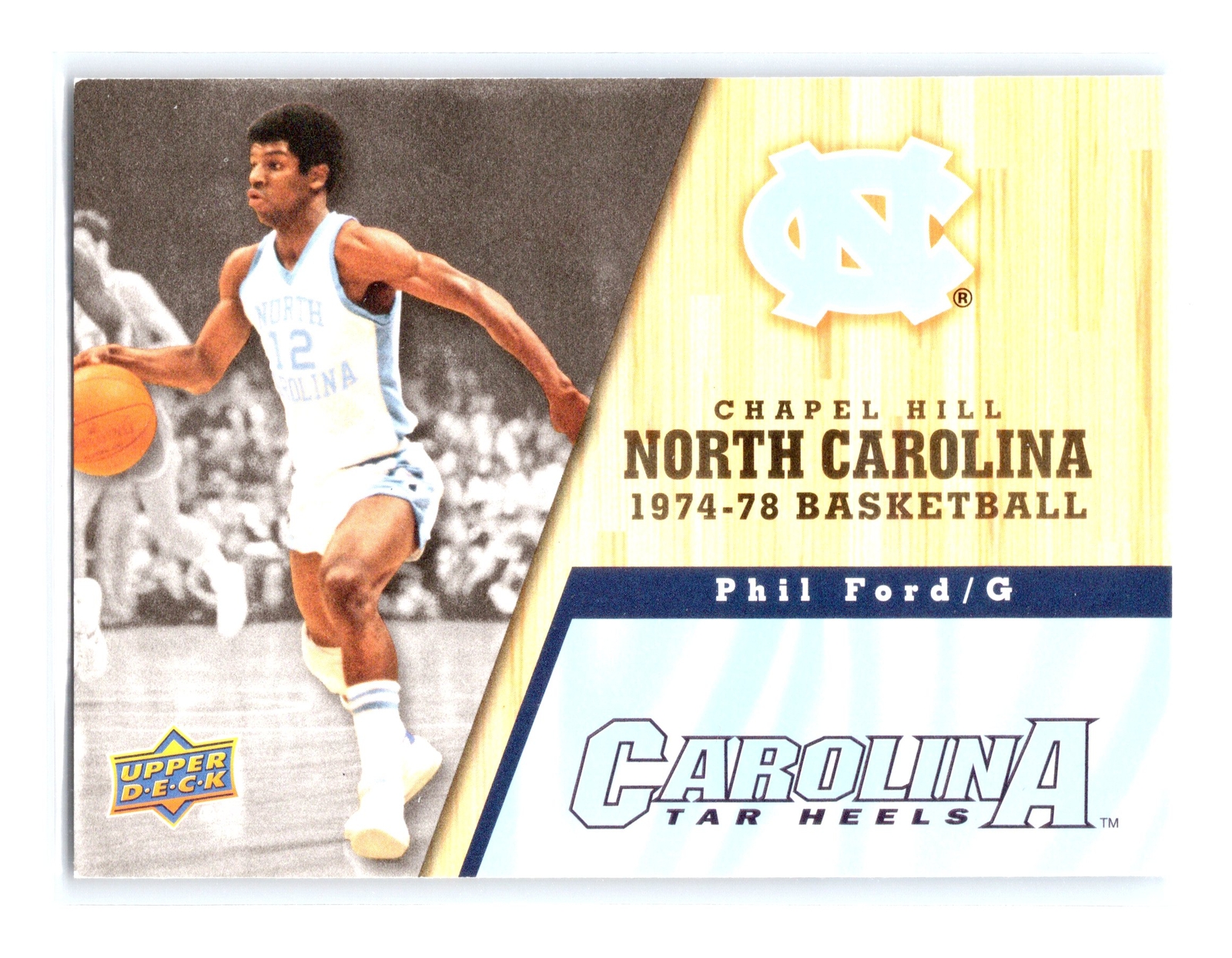 2010-11 Upper Deck Basketball #32 Phil Ford North Carolina Tar Heels | eBay