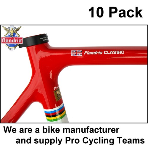 10x Personalised bike frame Name Stickers Decals + Flag. THE ORIGINAL ...