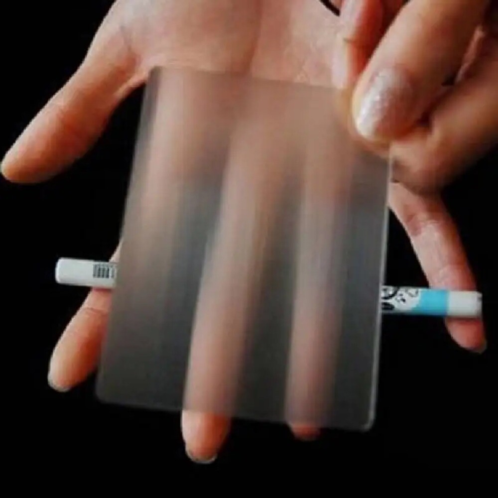 Tricky Lubor's Lens Card Gimmick Lens Card Distortion Magic Card ...