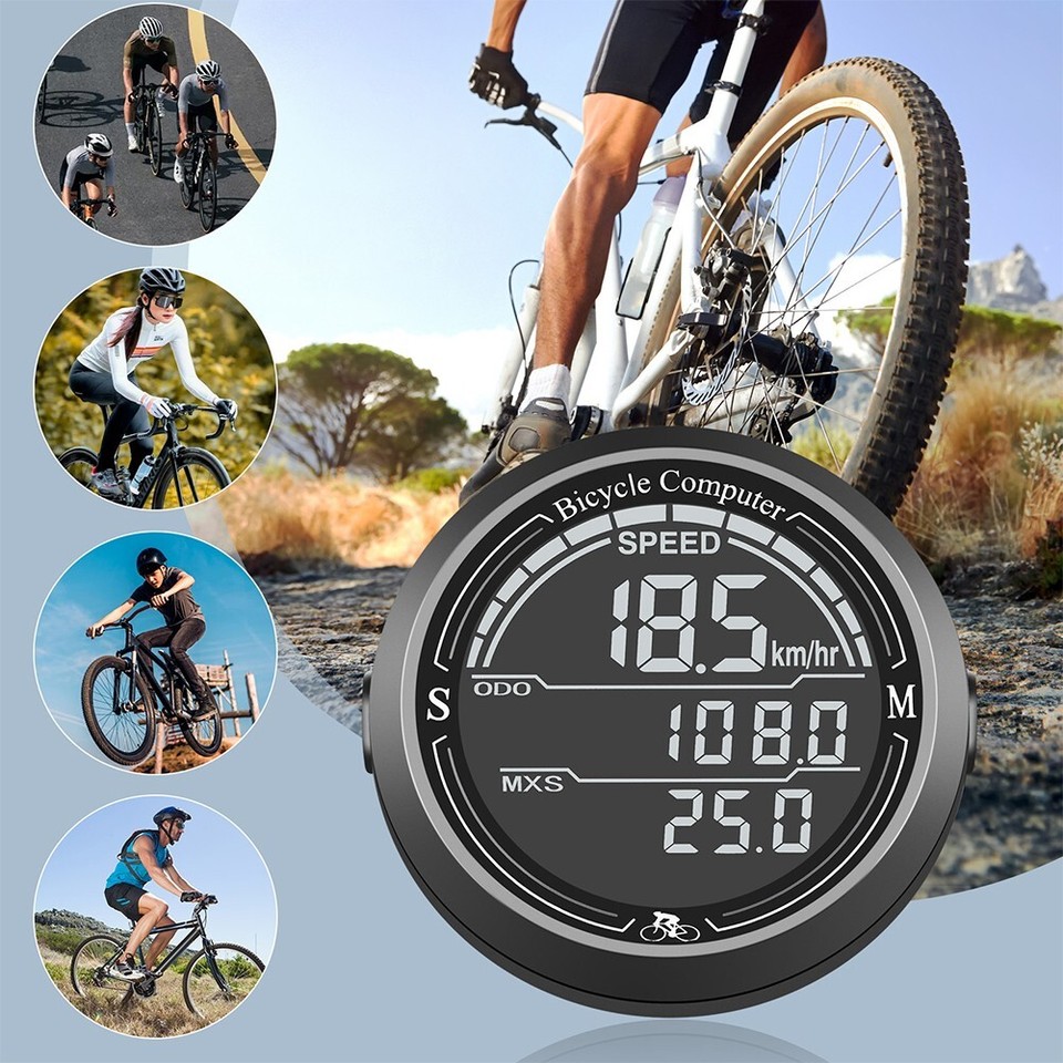 Long lasting Battery Bike Speedometer and Odometer for Road and ...