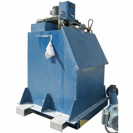 Used Dynamic Air Bag Buster Bag De-weighing Dump Station Breaker Filter ...