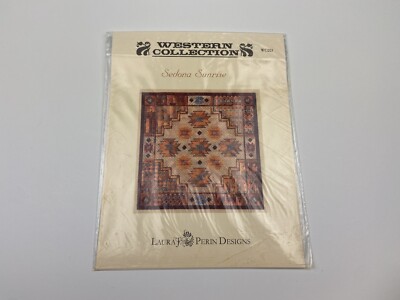 Laura J Perin Design Sedona Sunrise Needlepoint Pattern Western ...