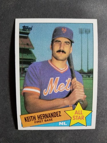1985 Topps KEITH HERNANDEZ card # 712 [card 13] | eBay