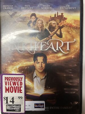 InkHeart DVD (2008) Brendan Fraser, Paul Bettany & Hellen Mirren | eBay