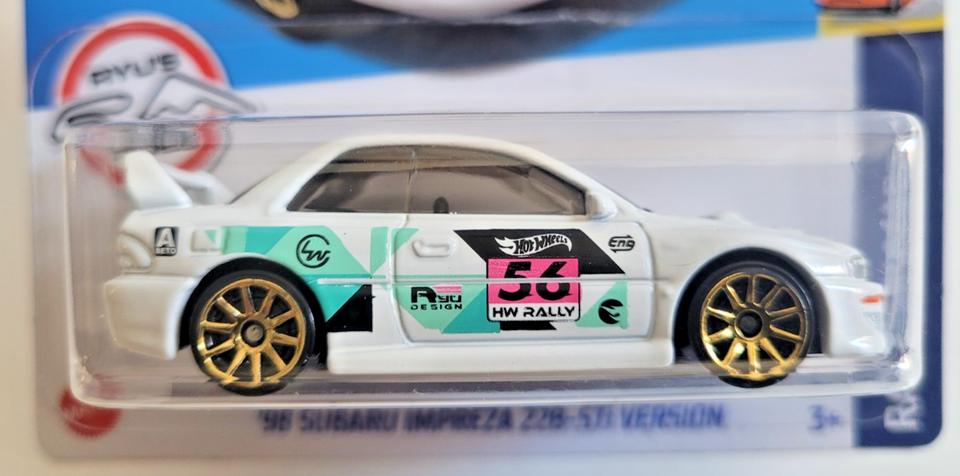 Hot Wheels Treasure Hunt Rally Champs '98 Subaru Impreza 22B STi ...
