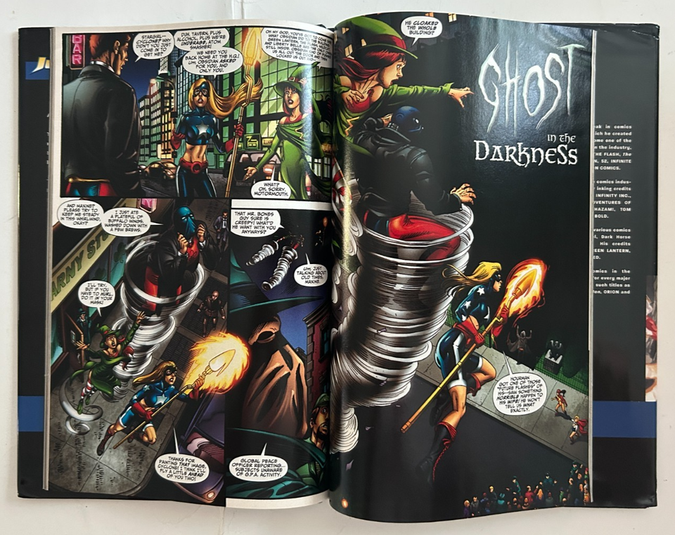 DC Justice Society of America "Black Adam & Isis" 2009 Hardcover Comic ...