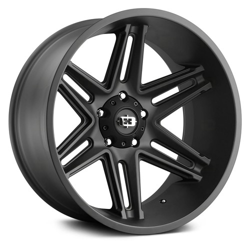Vision 363 RAZOR Wheel 22x12 (-51, 8x180, 124.2) Black Single Rim | eBay