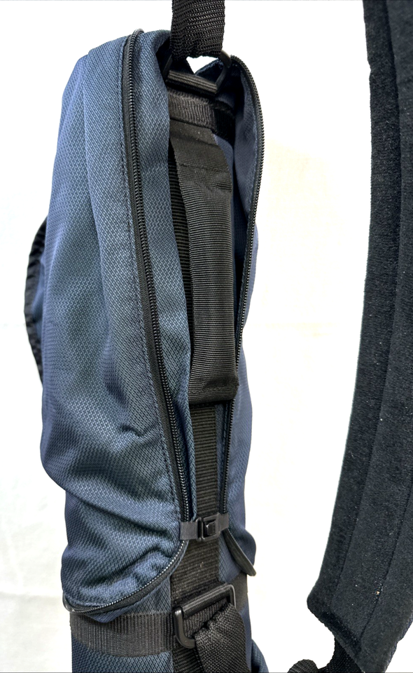 Vintage PING Sunday Carry Pencil Blue Golf Bag Single Strap with Hood ...