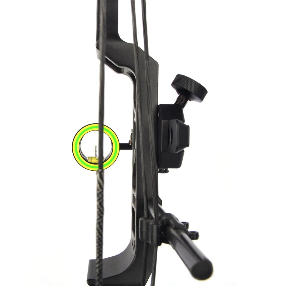 2 Pin Sight Compound Bow Pointer Adaptor 0.019" Micro Adjust Archery ...