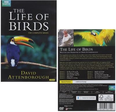 LIFE OF BIRDS (1998) COMPLETE David Attenborough BBC TV Series Rg2/4 ...