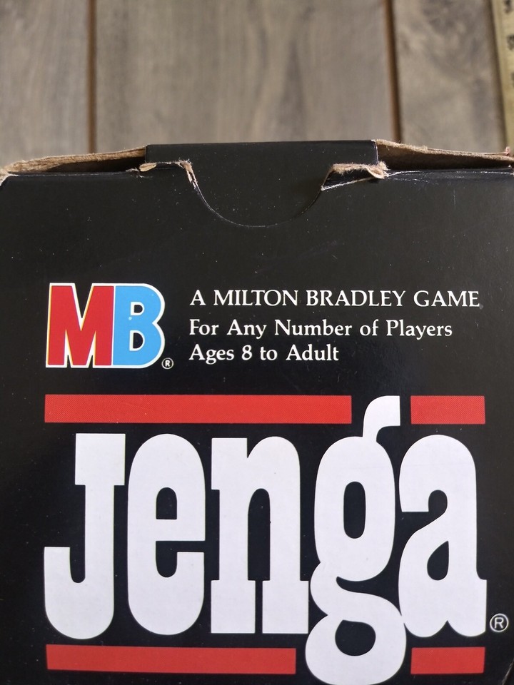 Vintage Jenga MB Game Wood Blocks in great condition | eBay