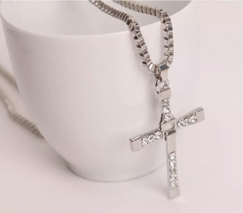 Brand New Cross Chain Pendant Silver Colour Fast And The Furious ...