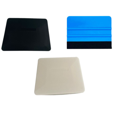 Window Tinting Hard Card Tool Kit Tint Black White Felt Edge | eBay