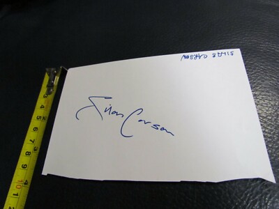 Silas Carson Autographed Index Card Star Wars | eBay