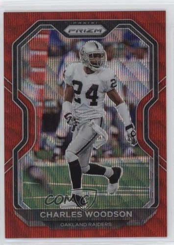 2020 Panini Prizm Red Wave Prizm /149 Charles Woodson #138 HOF | eBay