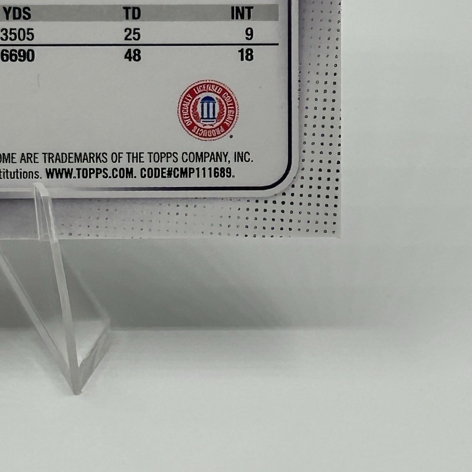 Rocco Becht 2025 Bowman U University Chrome Pink Lava Refractor #188 ...