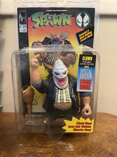 NEW Sealed Vintage 1994 Todd McFarlane Spawn CLOWN Series 1 Version 1 ...