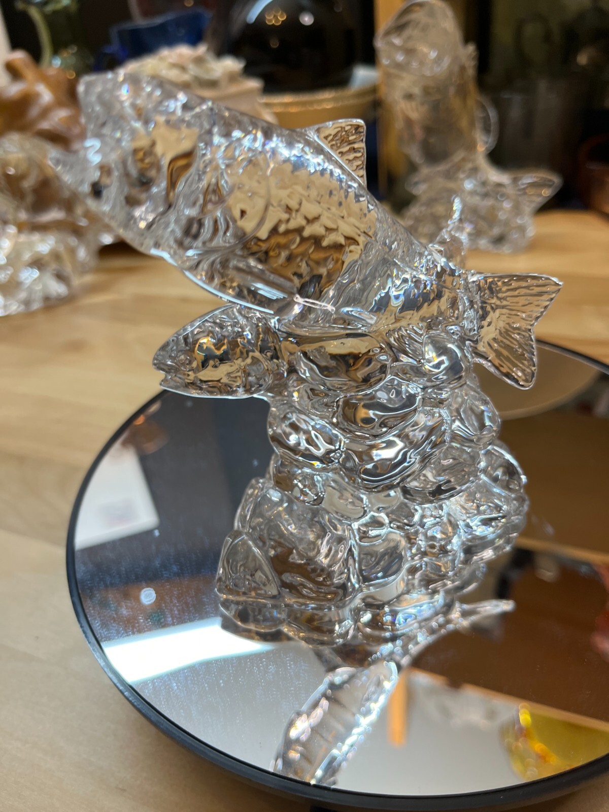 Princess House Wonders Of The Wild 24% Lead Crystal Animal Figurines ...