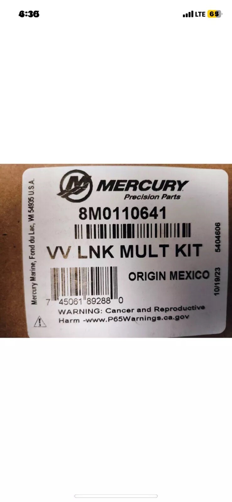 Mercury SMARTCRAFT Vessel View Link Multi Engine Kit 8M0110641 for sale ...