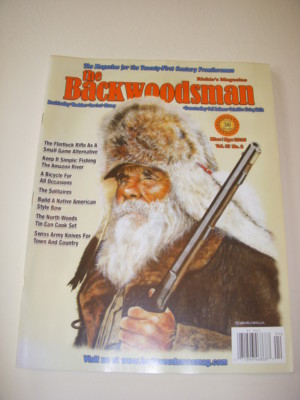 THE BACKWOODSMAN Magazine, MARCH/APRIL 2016, FLINTLOCK RIFLE, FISHING ...