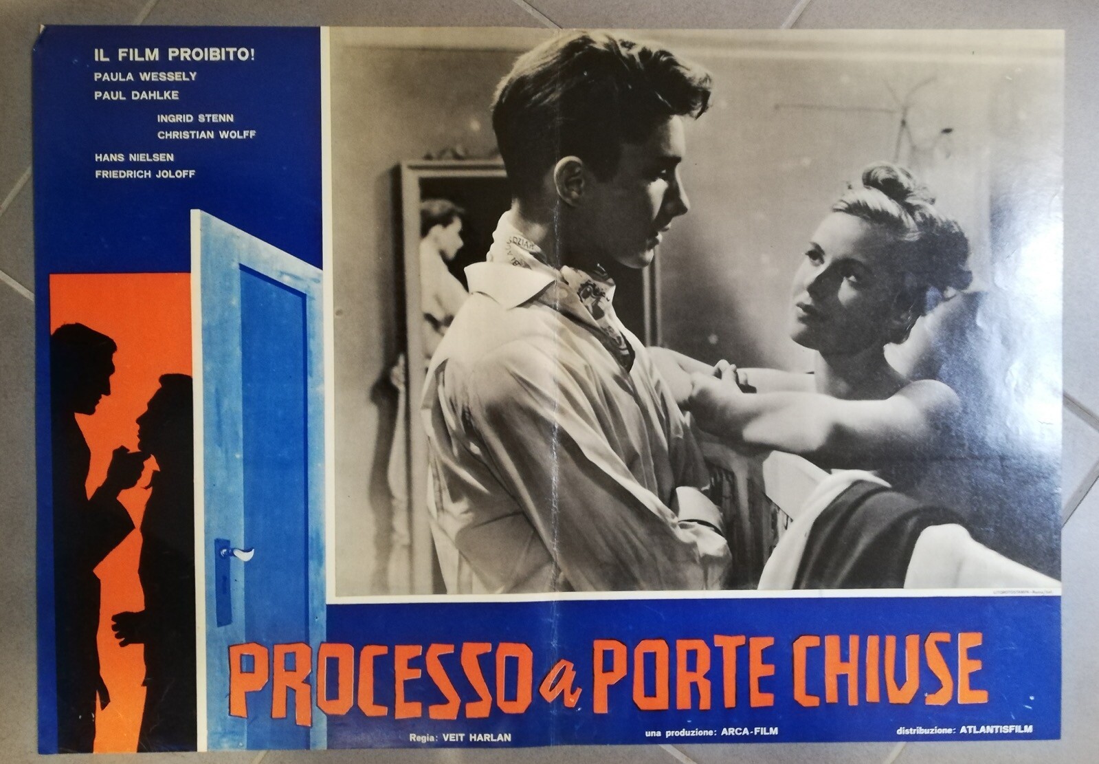 Photobuste Processo À Portes Closes Paula Wessely Paul Dahlke Veit Harl ...