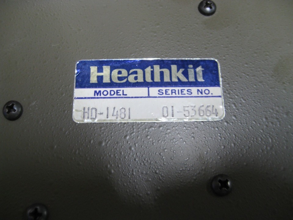 Heathkit Model HD-1481 Remote Coaxial Switch Box for Ham Radio Antenna ...